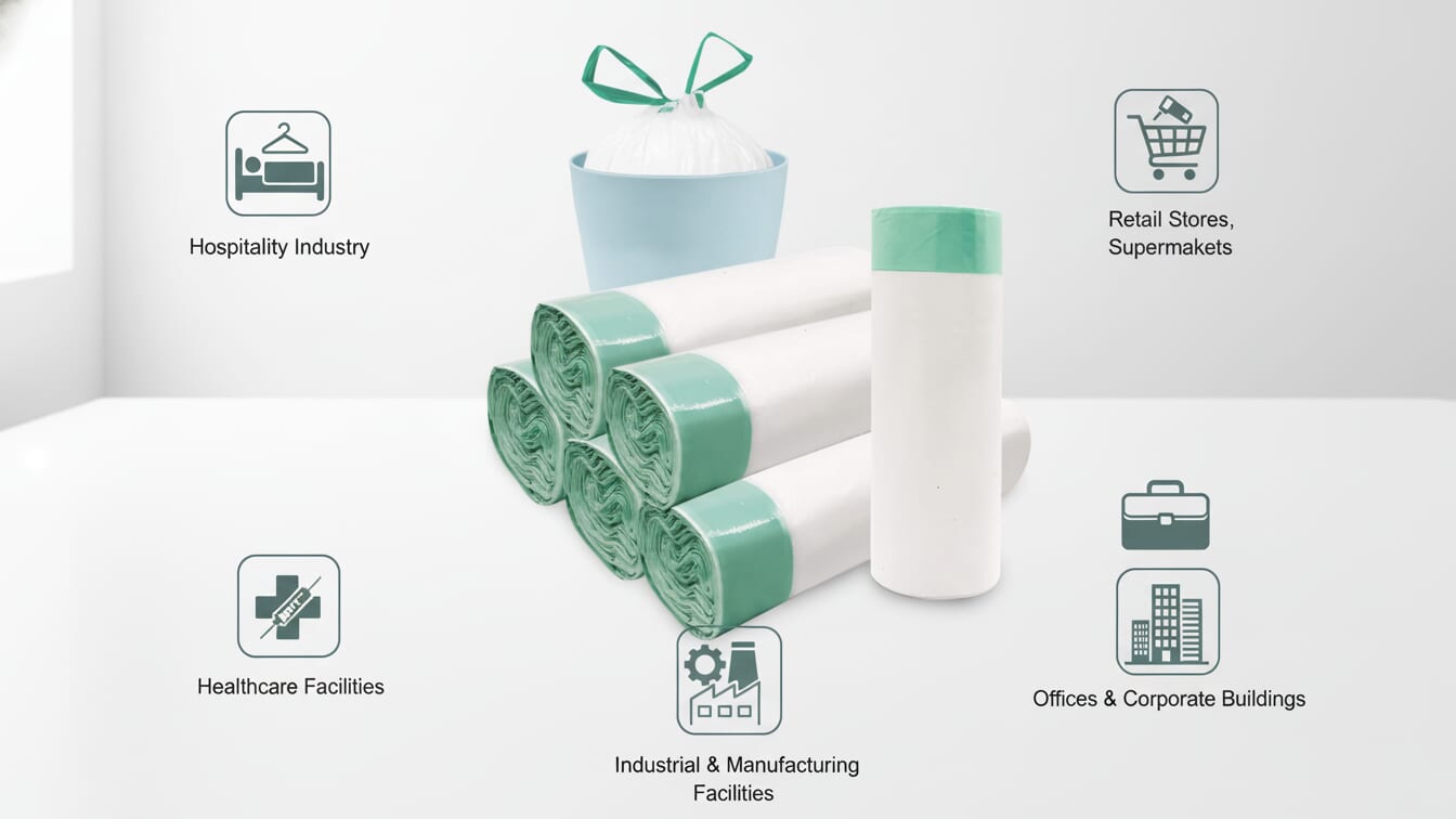 1-Draw-Tape Bags: Eco-Friendly Choice for Every Home