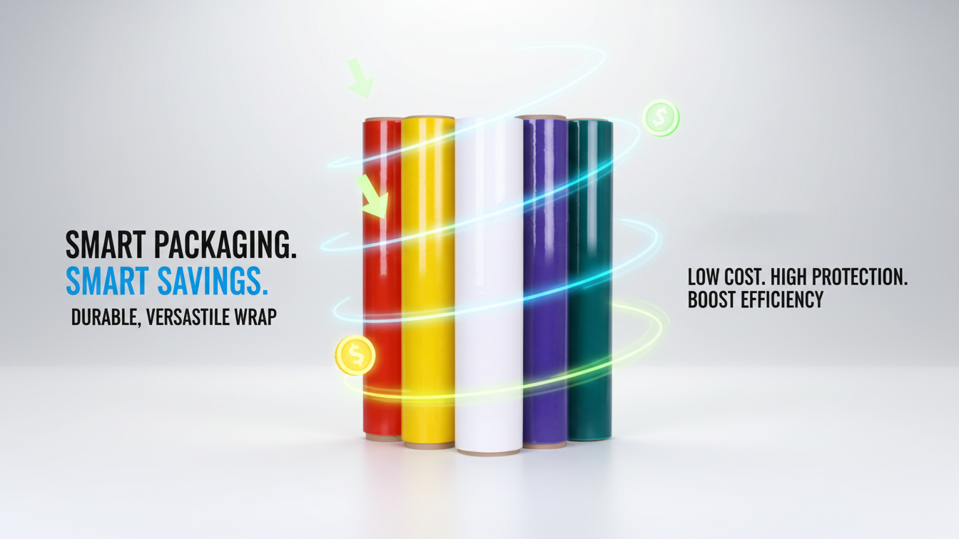 7 Reasons Color Stretch Film is Efficient and Cost-Saving