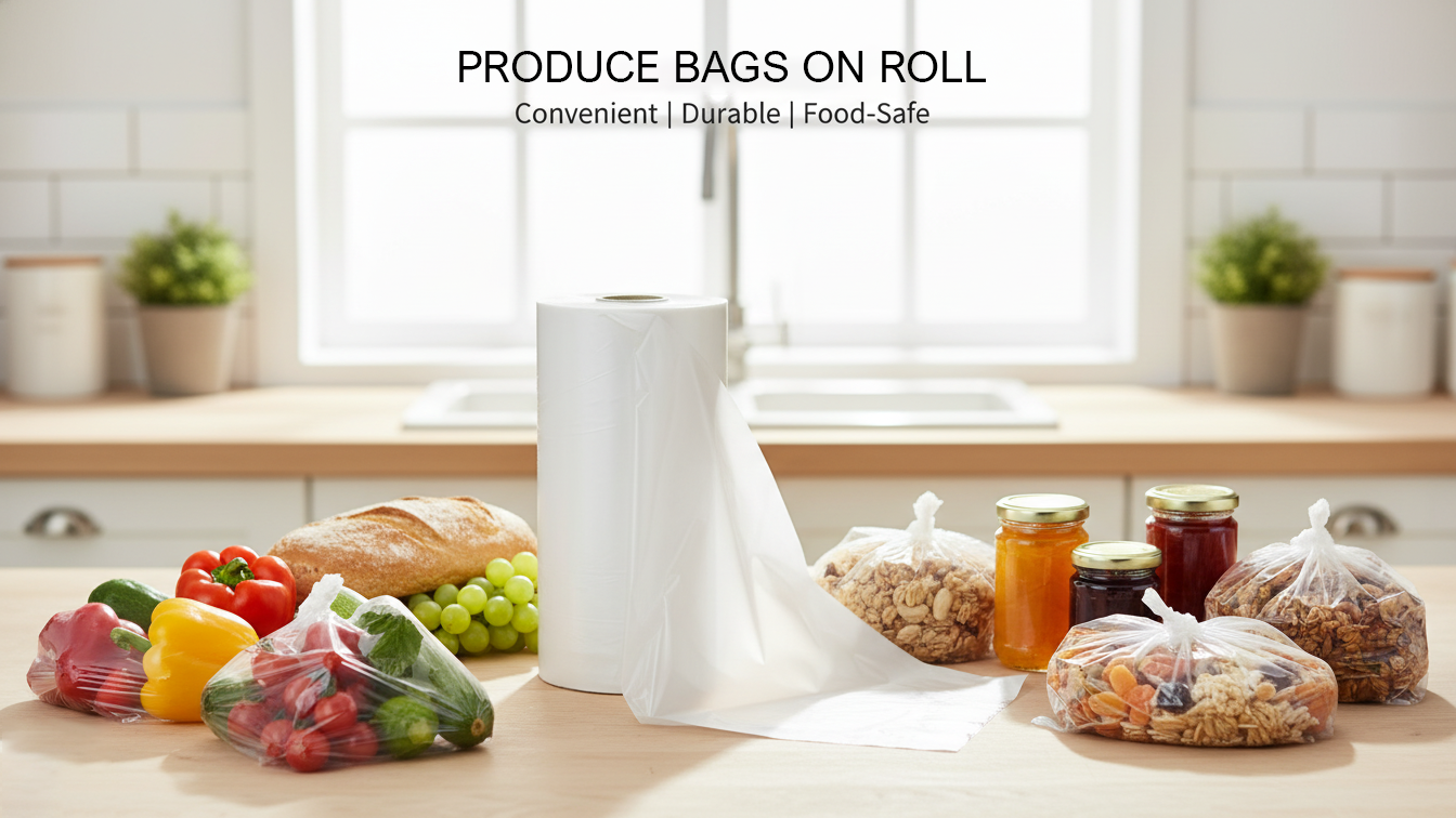 Clear or Opaque Produce Bags on Roll: How Your Choice Influences ...