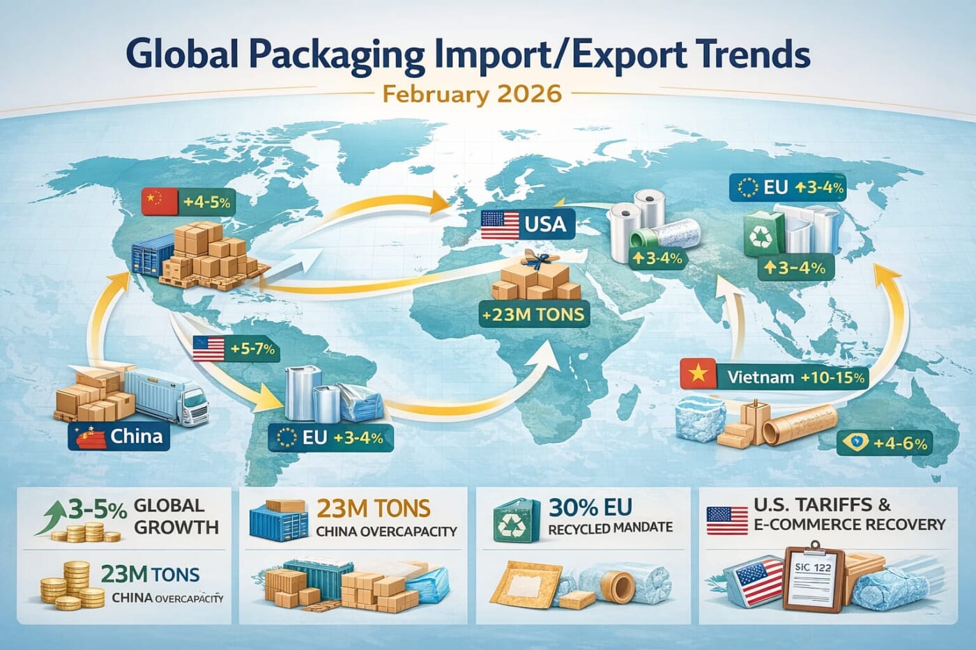 Global Packaging Import/Export Trends – February 2026 - Hanpak Vietnam ...